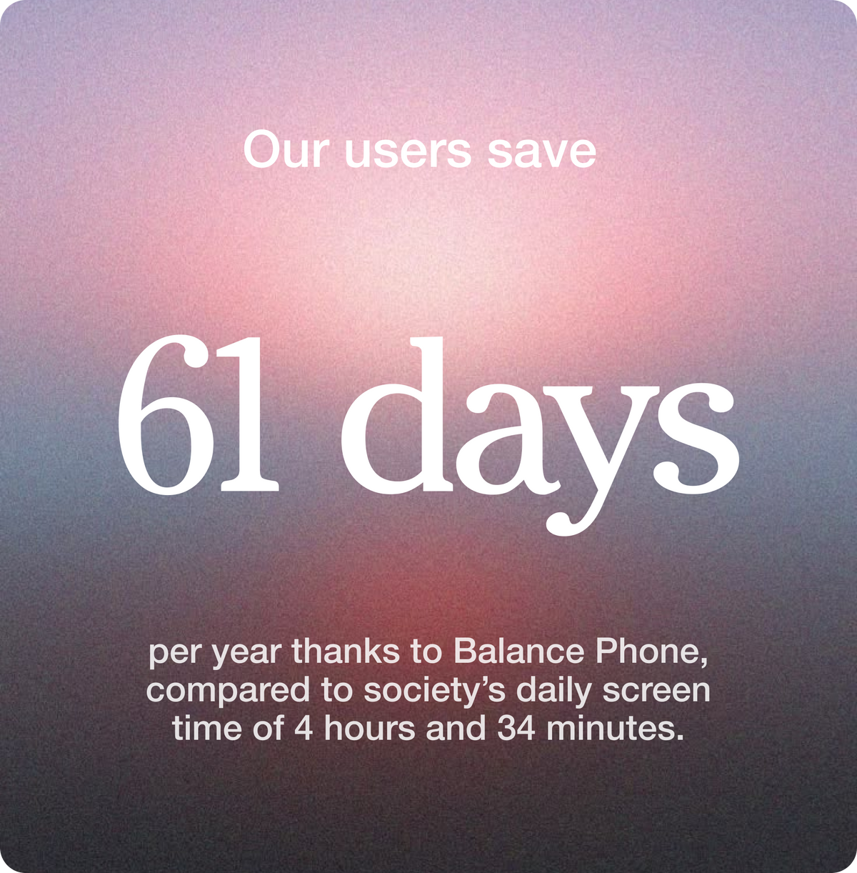 Balance Phone