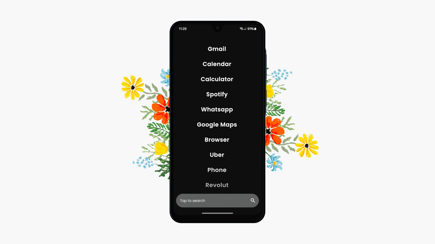 Balance Phone: The minimalist smartphone